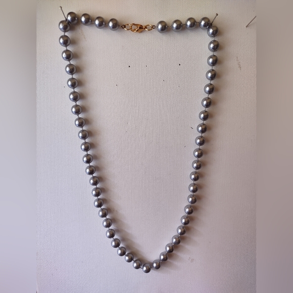 Fashion Jewelry | Jewelry | Fashion Gray Pearls With Goldtone Clasp ...